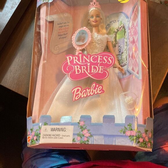 Barbie | Toys | Barbie Princess Bride Doll With White Gown And Pink ...